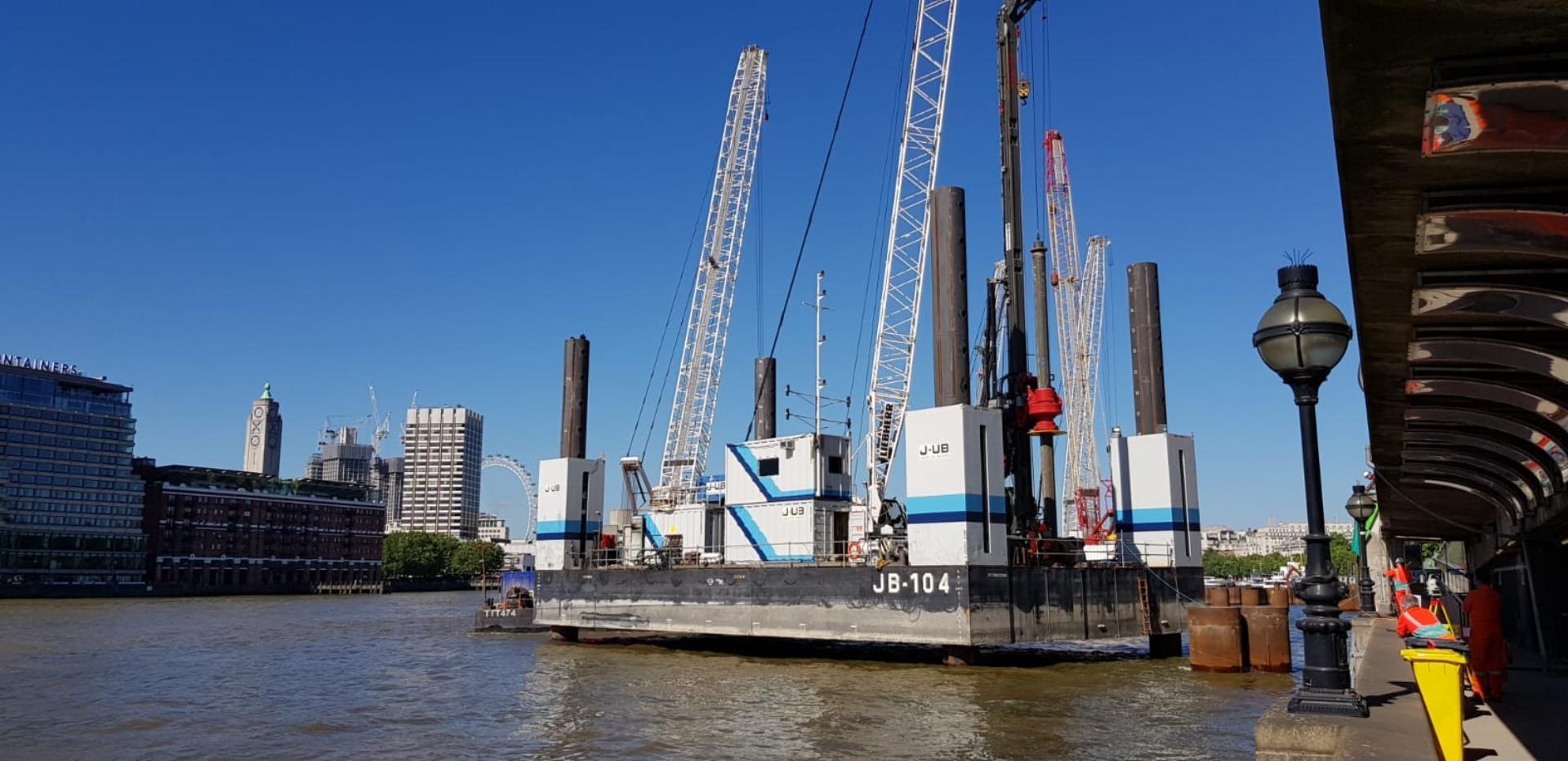 Modular Jack-Up Barge "JB-104"
